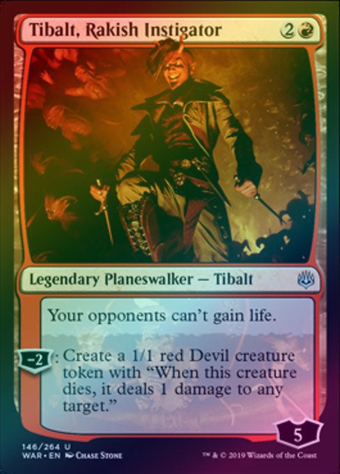 401 Games Canada - Tibalt, Rakish Instigator (Foil) (WAR)
