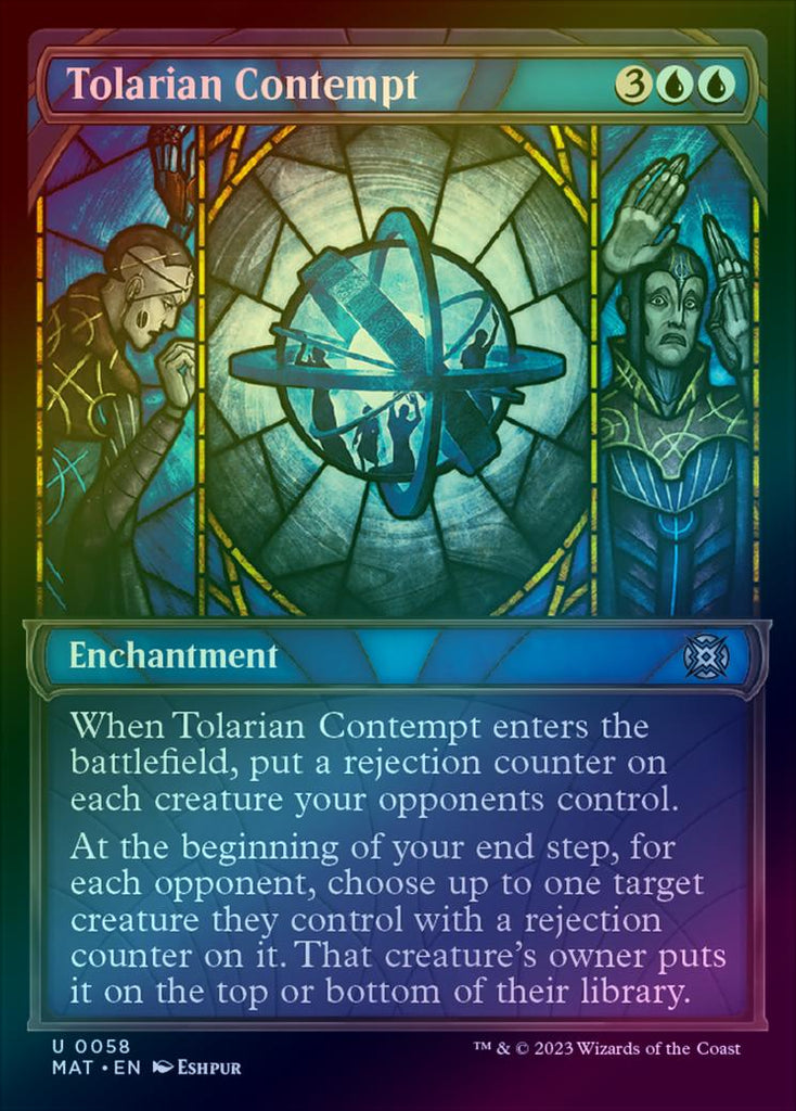 401 Games Canada - Tolarian Contempt - Showcase (Foil) (MAT)