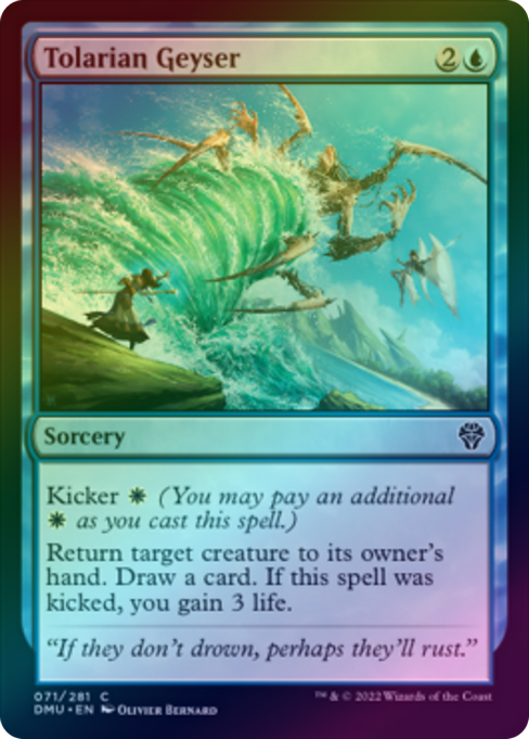 401 Games Canada - Tolarian Geyser (Foil) (DMU)