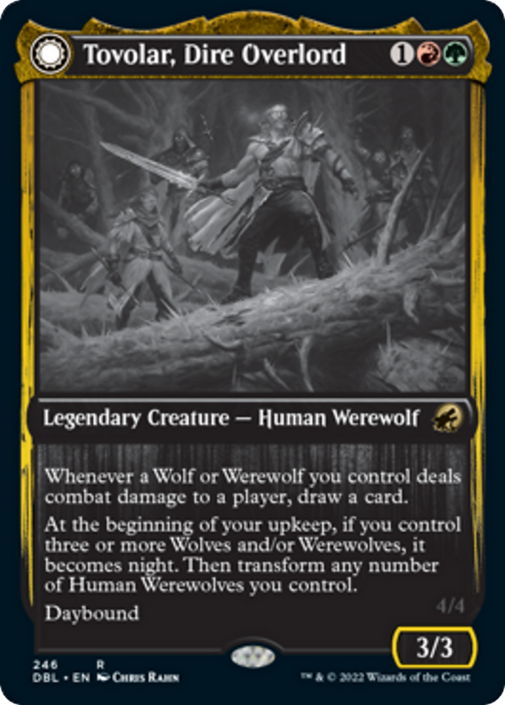 401 Games Canada - Tovolar, Dire Overlord // Tovolar, the Midnight ...