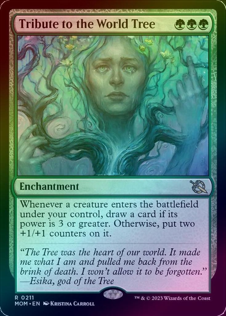401 Games Canada - Tribute to the World Tree (Foil) (MOM)