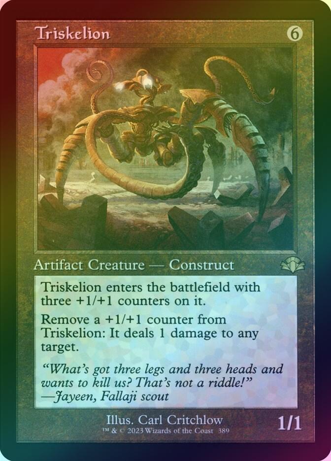 401 Games Canada - Triskelion - Retro Frame (Foil) (DMR)