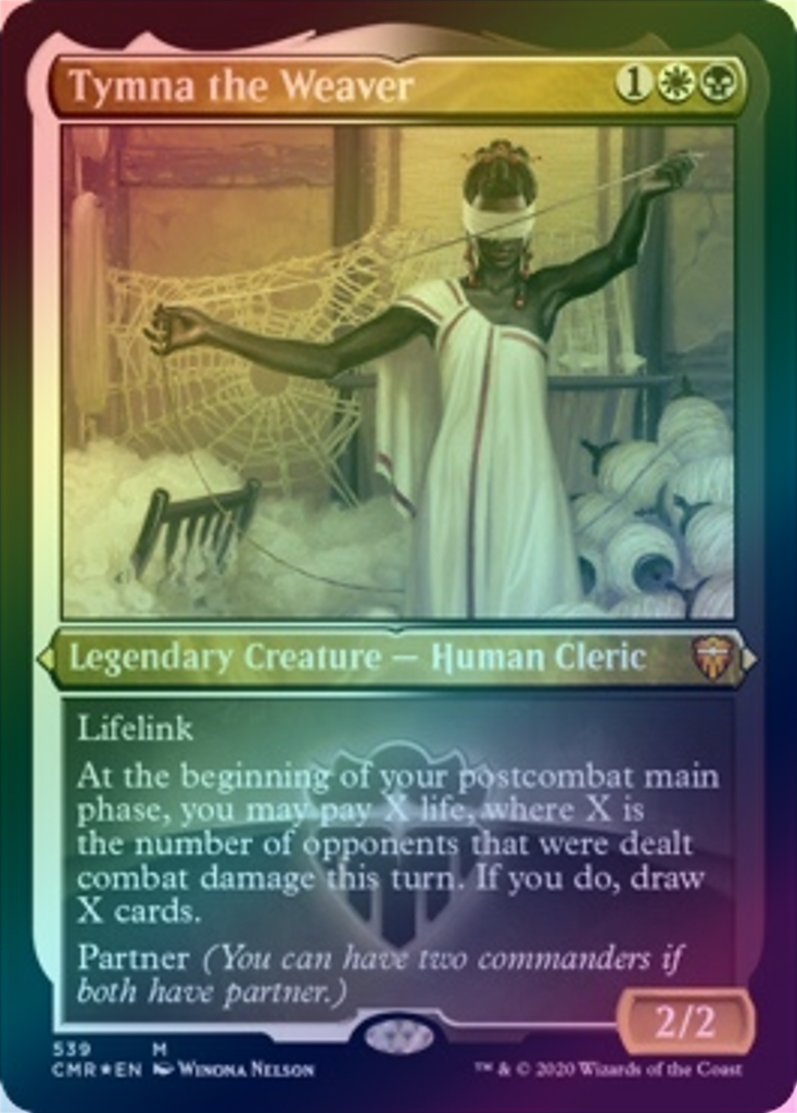 401 Games Canada - Tymna the Weaver (Etched) (CMR)