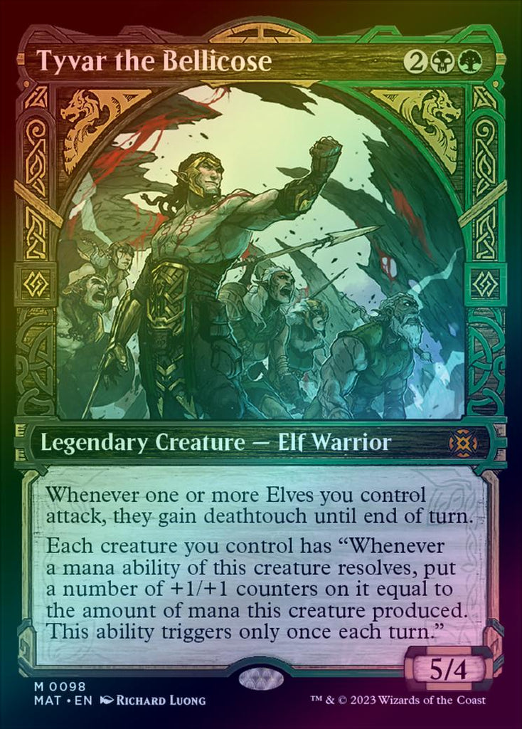 401 Games Canada - Tyvar the Bellicose - Showcase (Foil) (MAT)