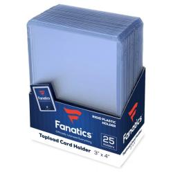 401 Games Canada - Fanatics - 25ct Topload Card Holder - 35pt 3"x4"