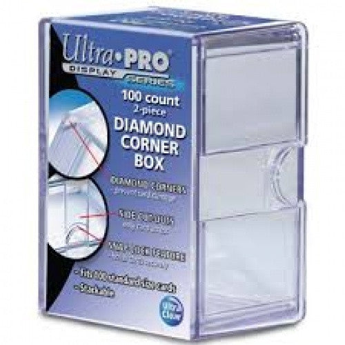 401 Games Canada - Ultra Pro - Card Storage Box 100Ct - 2 Piece Diamond ...