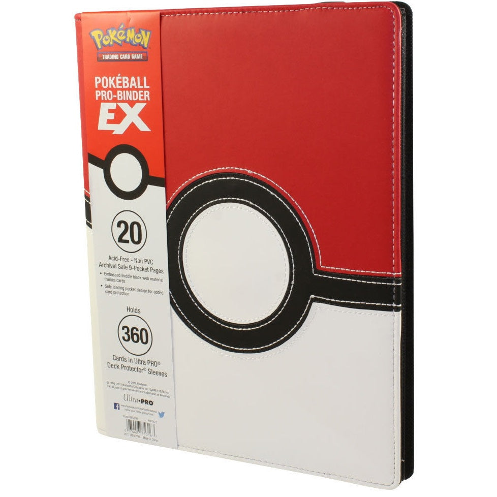 401 Games Canada - Ultra Pro - Pro Binder 9 Pocket - Pokemon - Pokeball