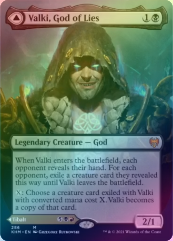 401 Games Canada - Valki, God of Lies // Tibalt, Cosmic Impostor ...
