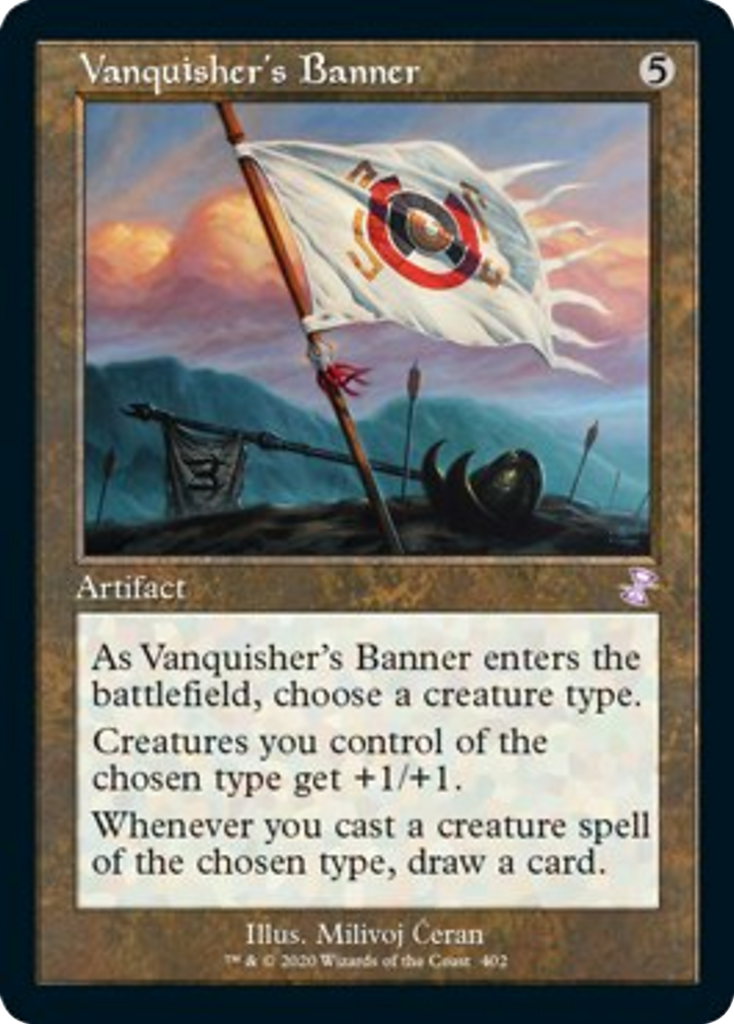 401 Games Canada - Vanquisher's Banner - Retro Frame (TSR)
