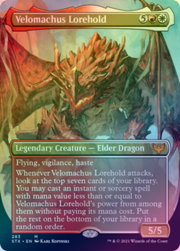 401 Games Canada - Velomachus Lorehold - Borderless (Foil) (STX)