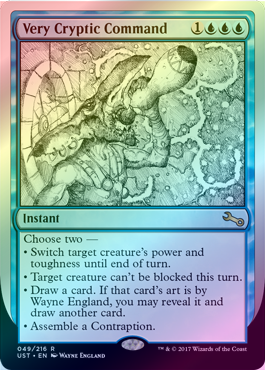 401 Games Canada - Very Cryptic Command A (Foil) (UST)