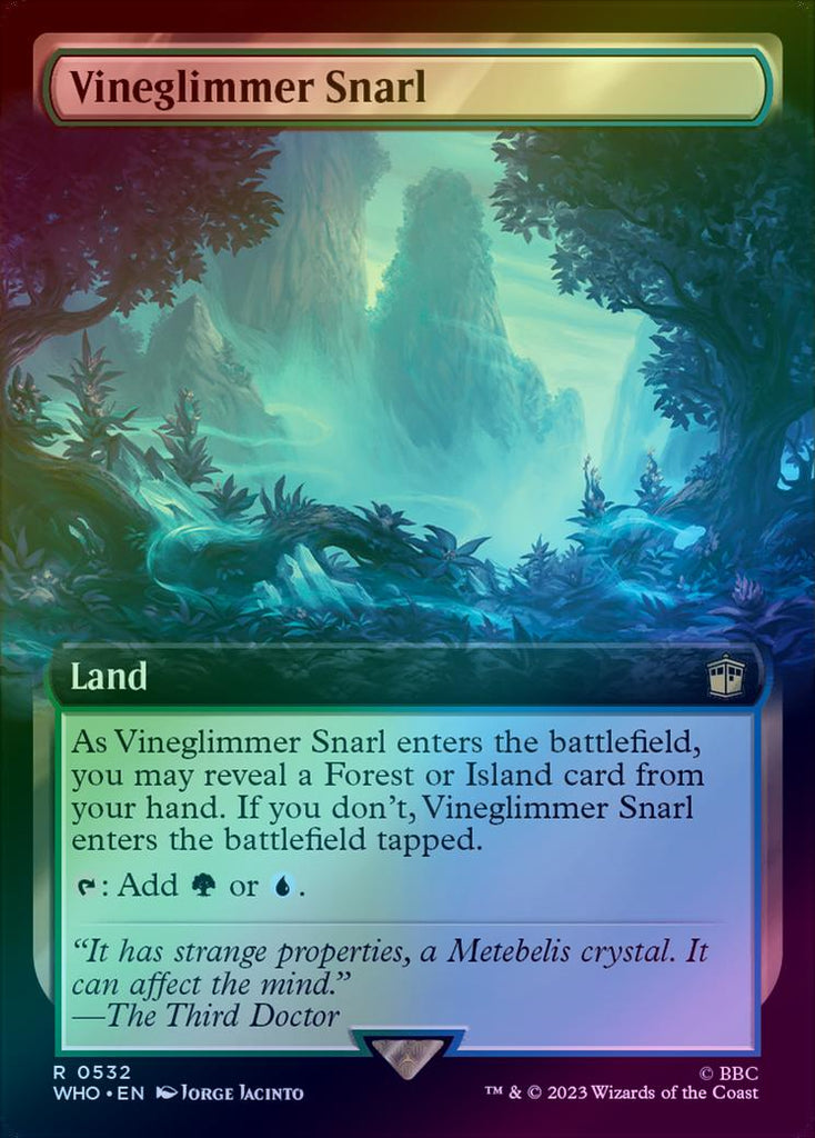 401 Games Canada - Vineglimmer Snarl - Extended Art (Foil) (WHO)