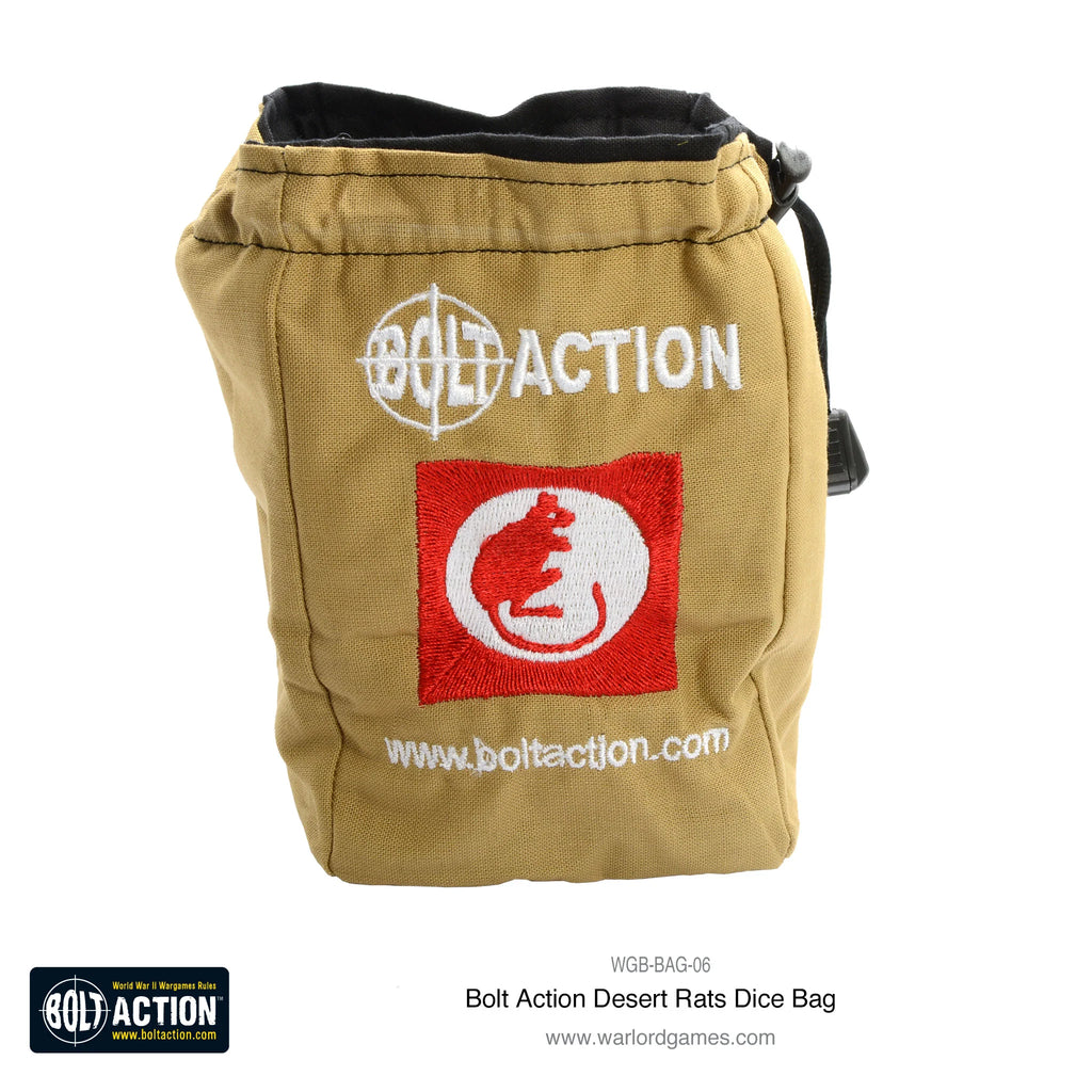 401 Games Canada - Bolt Action - Dice Bag: Desert Rats