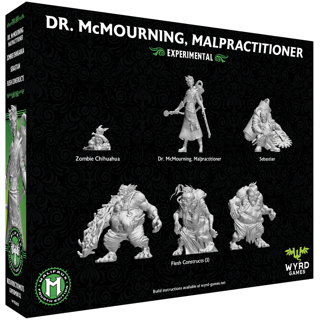 401 Games Canada - Malifaux - Resurrectionists - Dr. McMourning, Malpractitioner [WYR24203]
