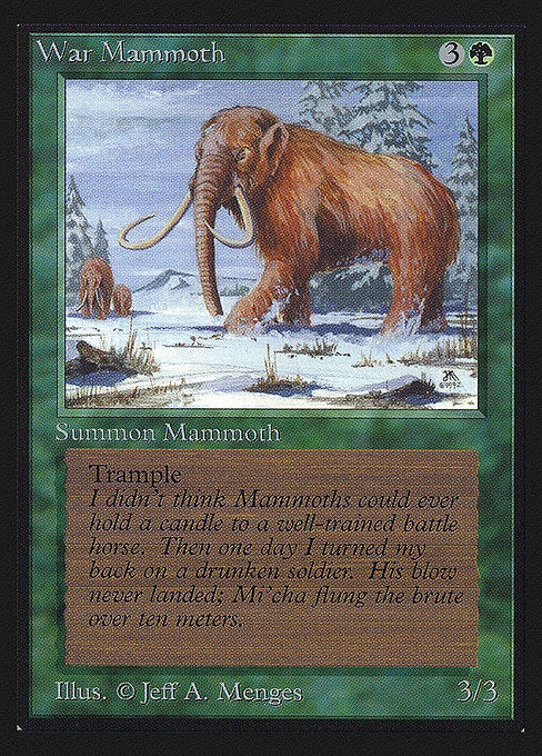 401 Games Canada - War Mammoth (CED)