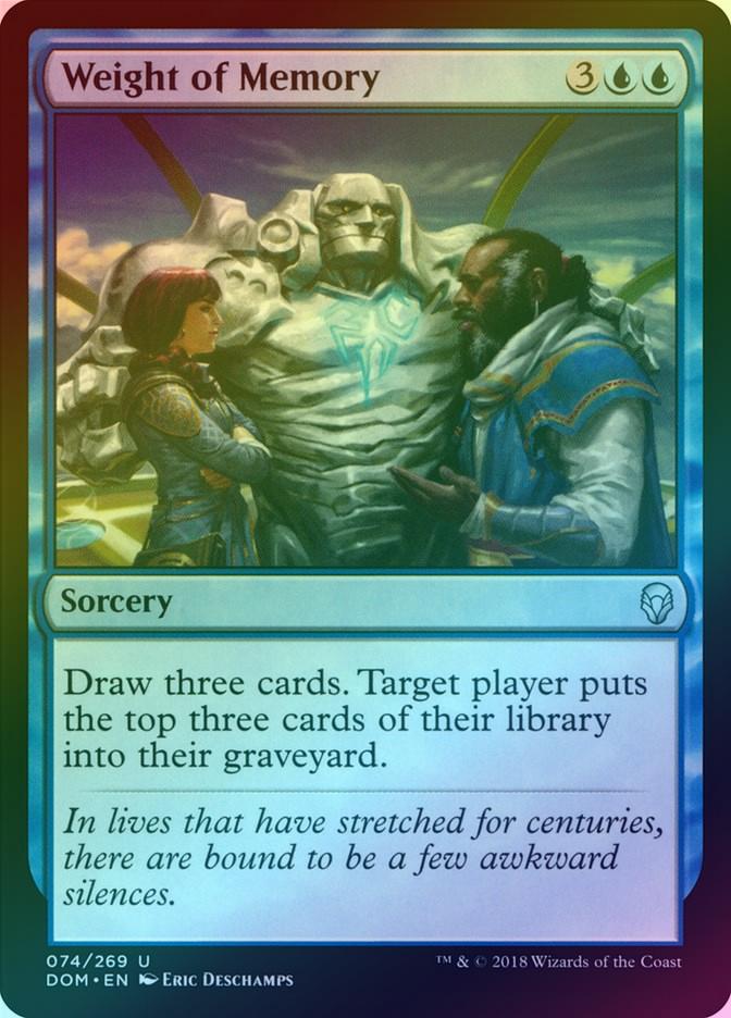401 Games Canada - Weight of Memory (Foil) (DOM)