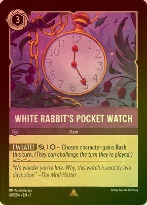401 Games Canada - White Rabbit's Pocket Watch - 68/204 - Rare (Foil)