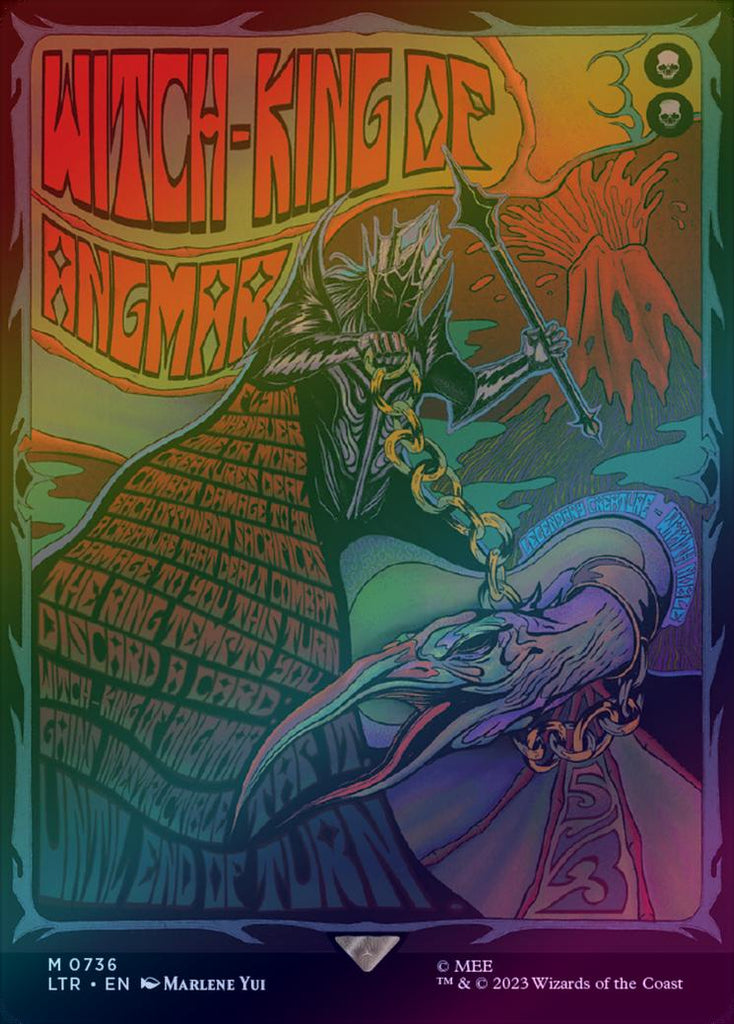 401 Games Canada - Witch-king of Angmar - Borderless Poster (Foil) (LTR)