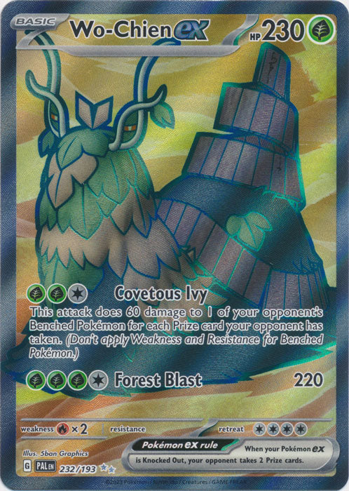 401 Games Canada - Wo-Chien ex - 232/193 - Full Art Ultra Rare