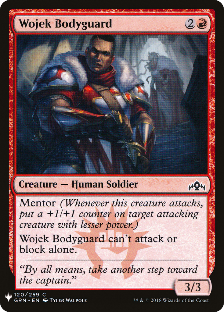 401 Games Canada - Wojek Bodyguard - GRN Reprint (PLST)