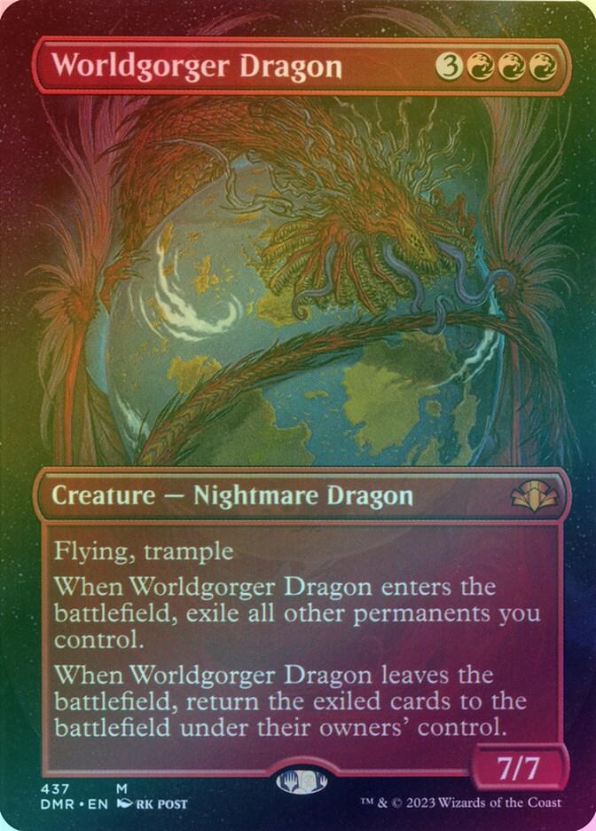 401 Games Canada - Worldgorger Dragon - Borderless (Foil) (DMR)
