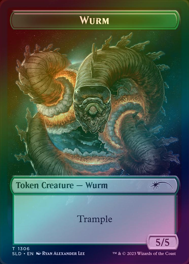 401 Games Canada - Wurm Token - Artist Series: Ryan Alexander Lee (Foil ...