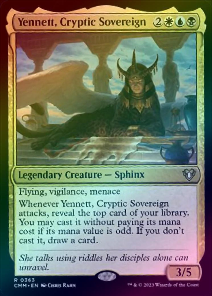 401 Games Canada - Yennett, Cryptic Sovereign (Foil) (CMM)