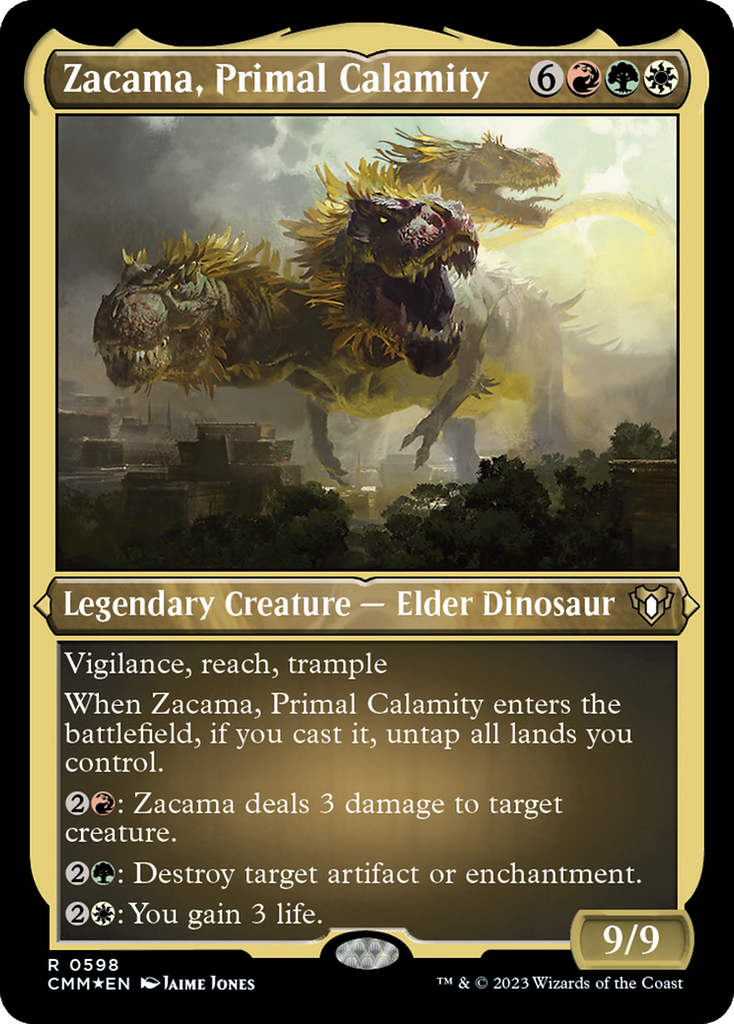401 Games Canada - Zacama, Primal Calamity (Etched) (CMM)