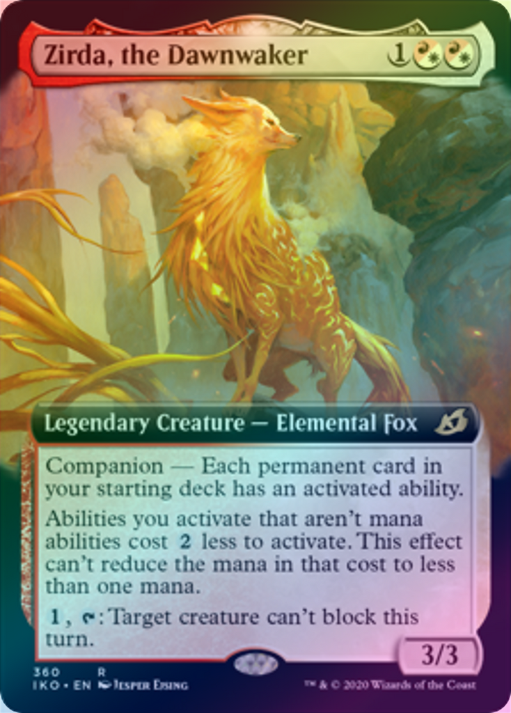 401 Games Canada - Zirda, the Dawnwaker - Extended Art (IKO) (Foil)
