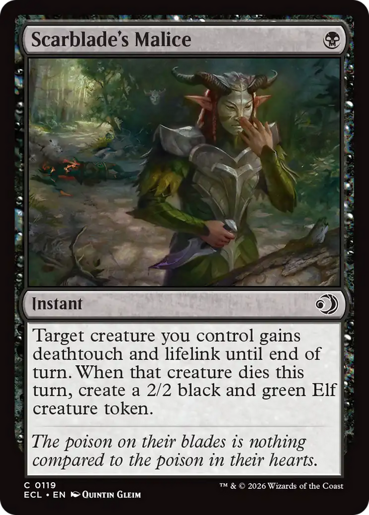 401 Games Canada - Scarblade's Malice (ECL) (Pre-Order)