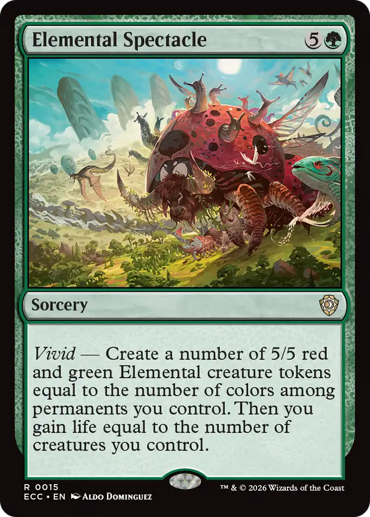 401 Games Canada - Elemental Spectacle (ECC) (Pre-Order)