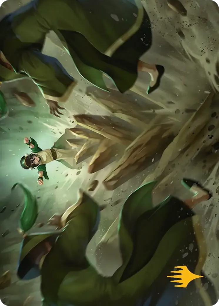 401 Games Canada - Rockalanche - Borderless (ATLA) - Gold Stamped Art Card