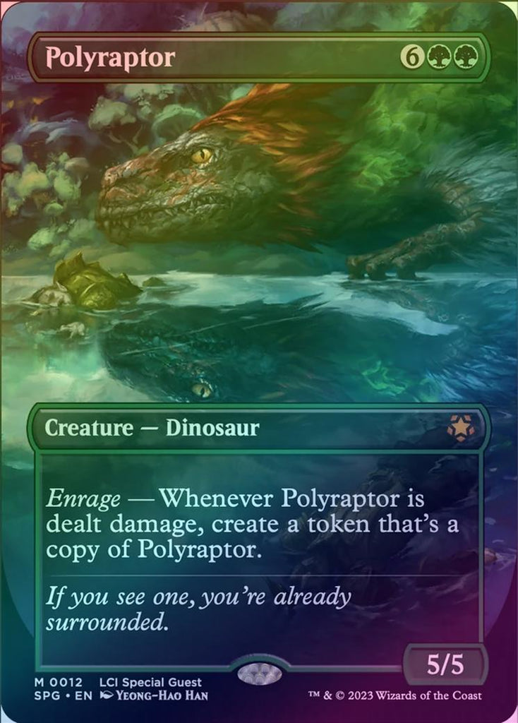 401 Games Canada - Polyraptor - Borderless (Foil) (SPG)