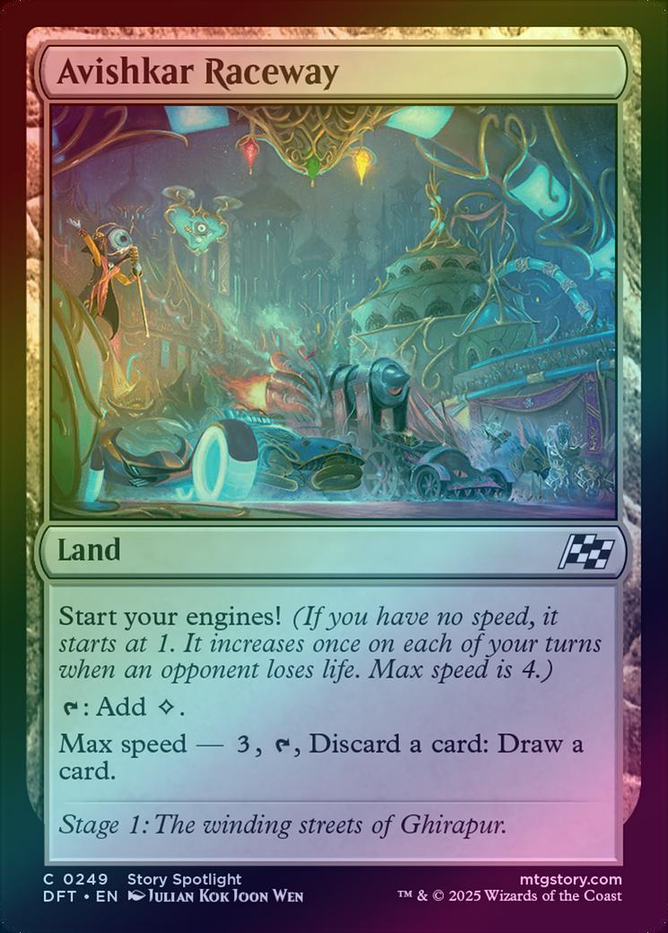 401 Games Canada - Avishkar Raceway (Foil) (DFT)