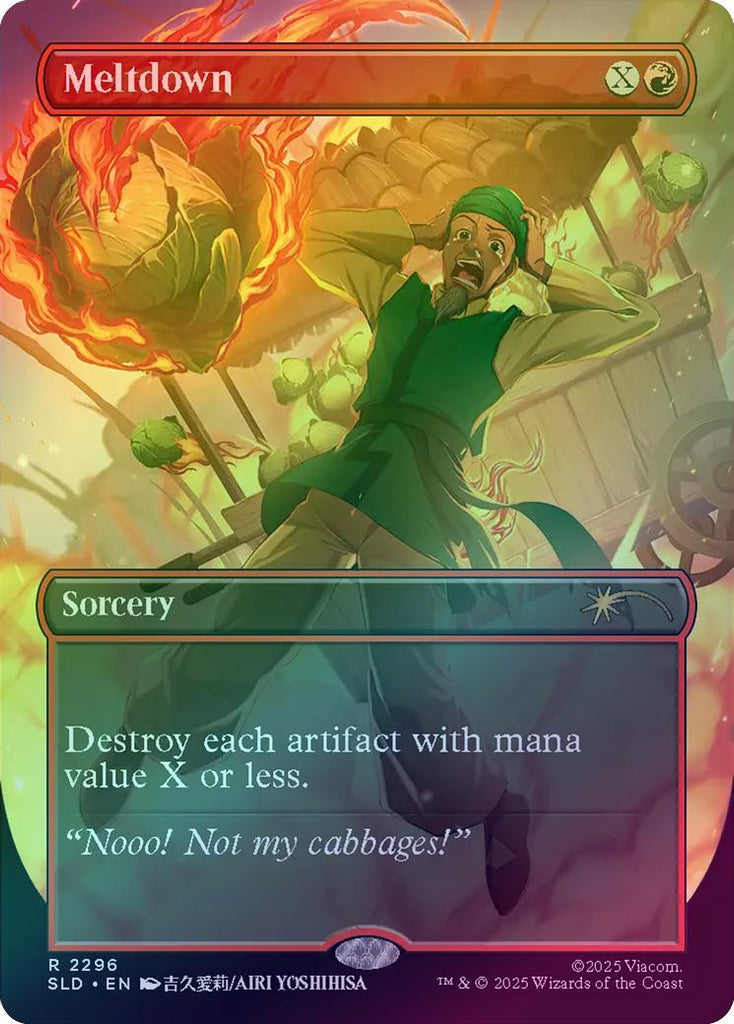 401 Games Canada - Meltdown - ATLA: MY CABBAGES! (Rainbow Foil) (SLD)
