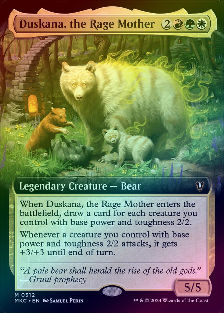 401 Games Canada - Duskana, the Rage Mother - Extended Art (Foil) (MKC)