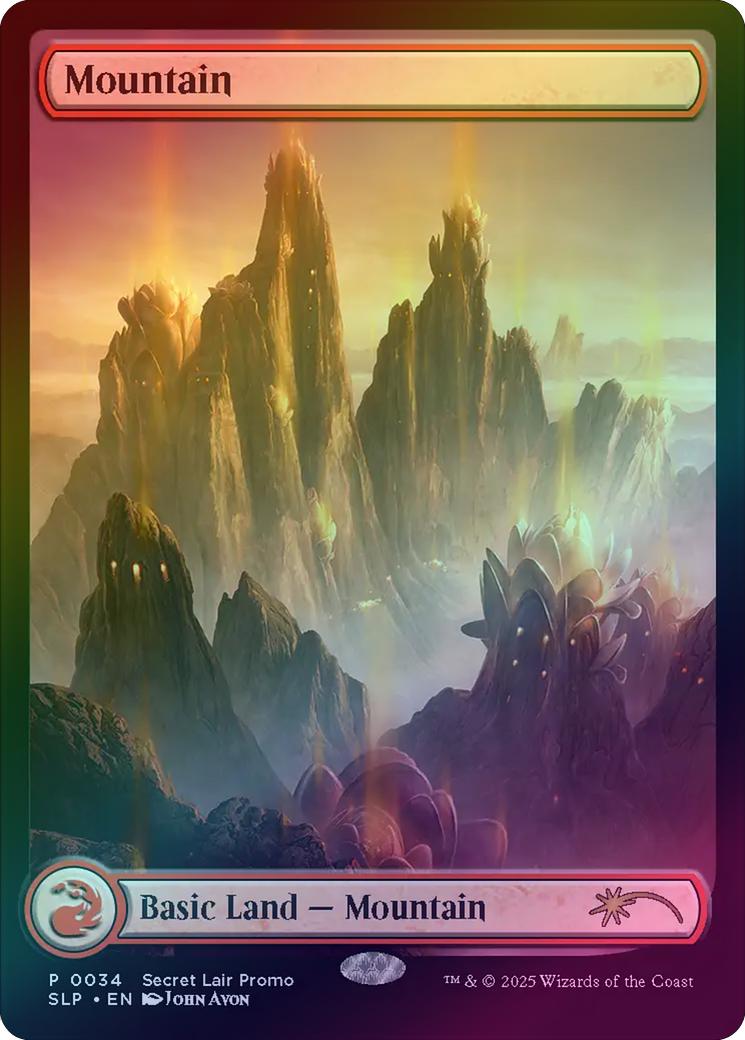 401 Games Canada - Mountain (034) (Foil) (SLP)