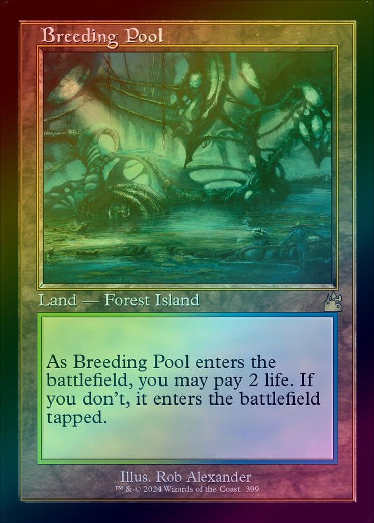401 Games Canada - Breeding Pool - Retro Frame (Foil) (RVR)