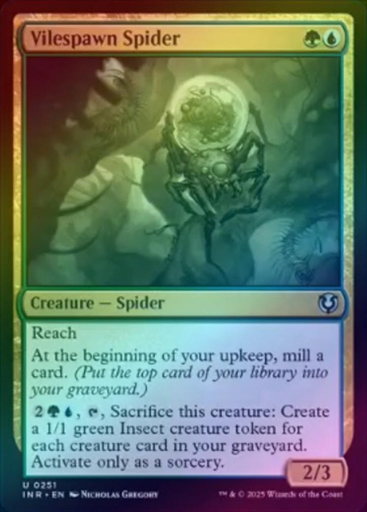 401 Games Canada - Vilespawn Spider (Foil) (INR)