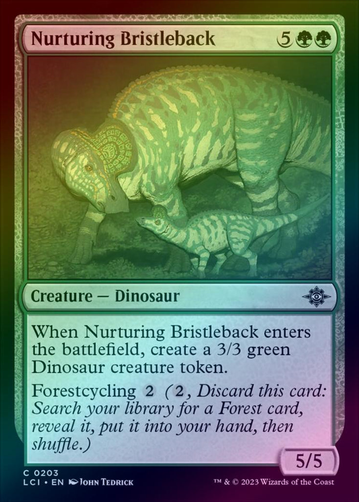 401 Games Canada - Nurturing Bristleback (Foil) (LCI)