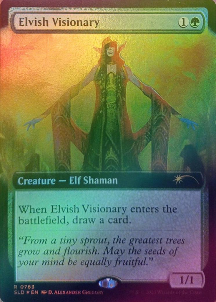 401 Games Canada - Elvish Visionary - Extended Art - Bonus Elves (Foil ...