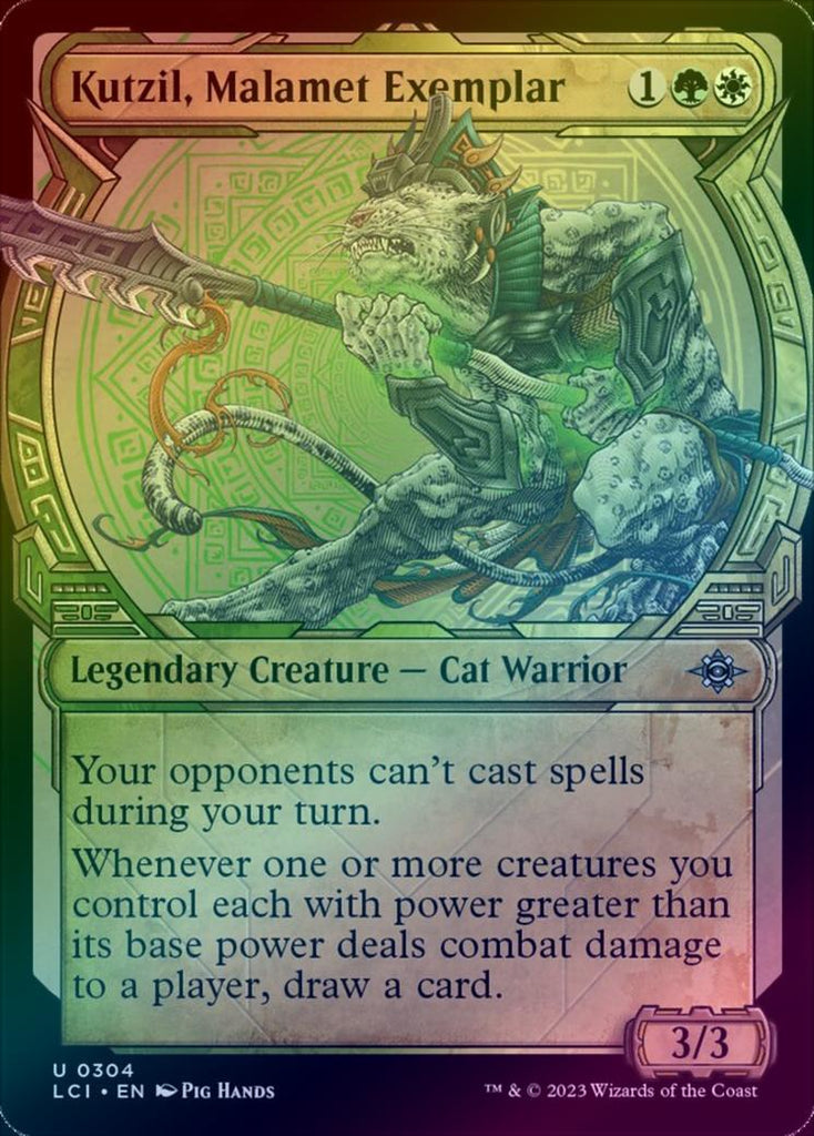 401 Games Canada - Kutzil, Malamet Exemplar - Showcase (Foil) (LCI)