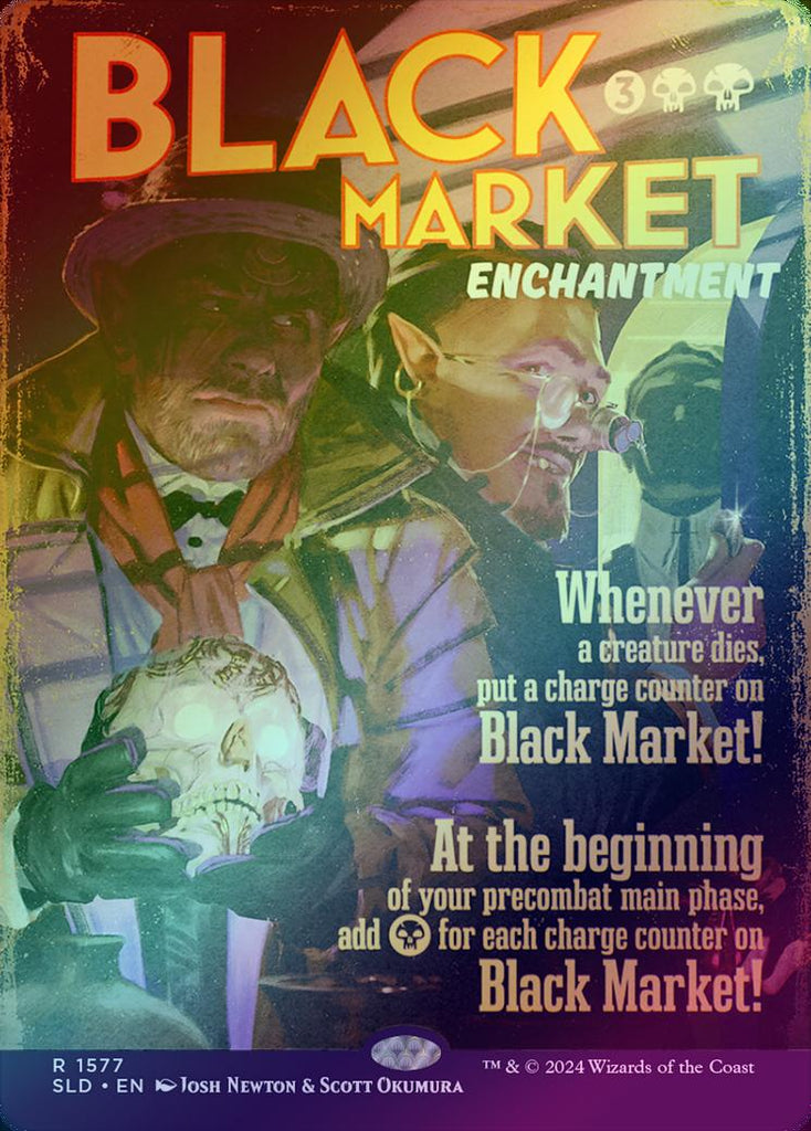 401 Games Canada - Black Market - Hard-Boiled Thrillers (Foil) (SLD)