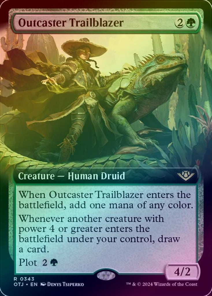 401 Games Canada - Outcaster Trailblazer - Extended Art (Foil) (OTJ)