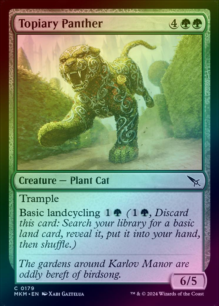 401 Games Canada - Topiary Panther (Foil) (MKM)