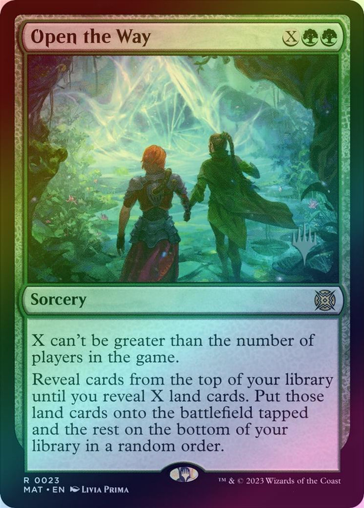 401 Games Canada - Open the Way - Promo Pack (Foil) (PMAT)