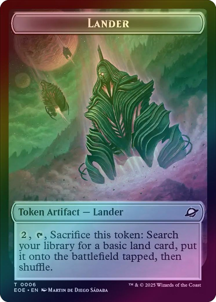 401 Games Canada - Lander Token (006) (Foil) (TEOE)