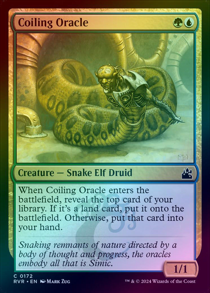 401 Games Canada - Coiling Oracle (Foil) (RVR)