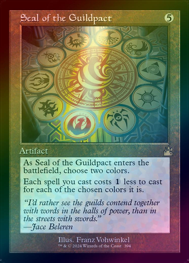 401 Games Canada - Seal of the Guildpact - Retro Frame (Foil) (RVR)