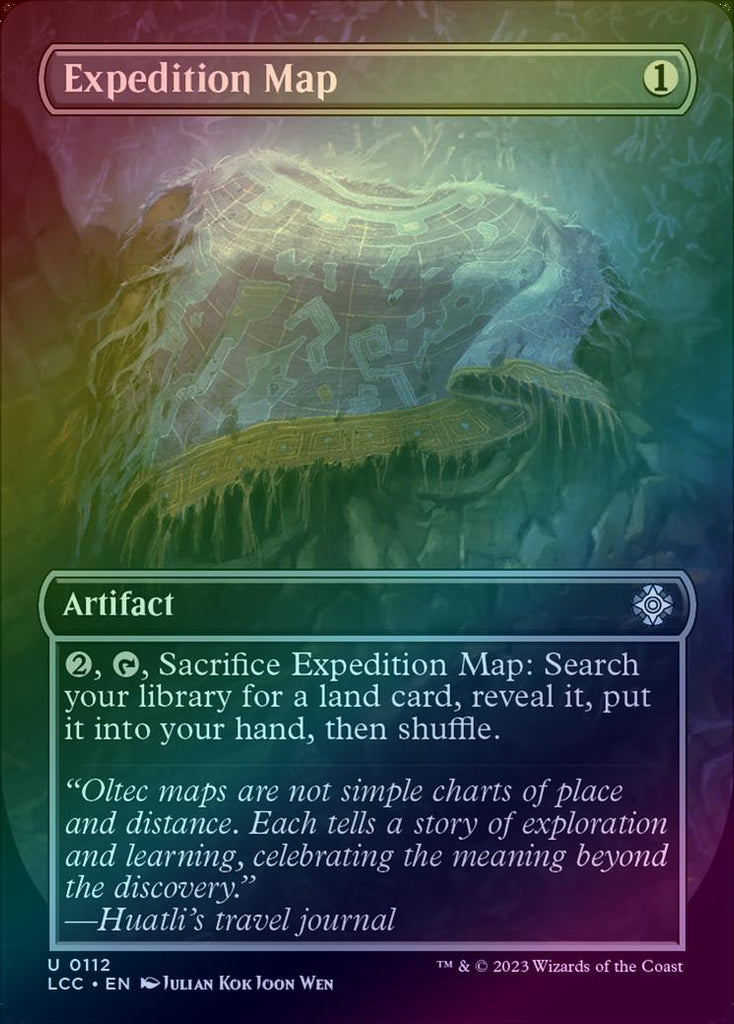 401 Games Canada - Expedition Map - Borderless (Foil) (LCC)